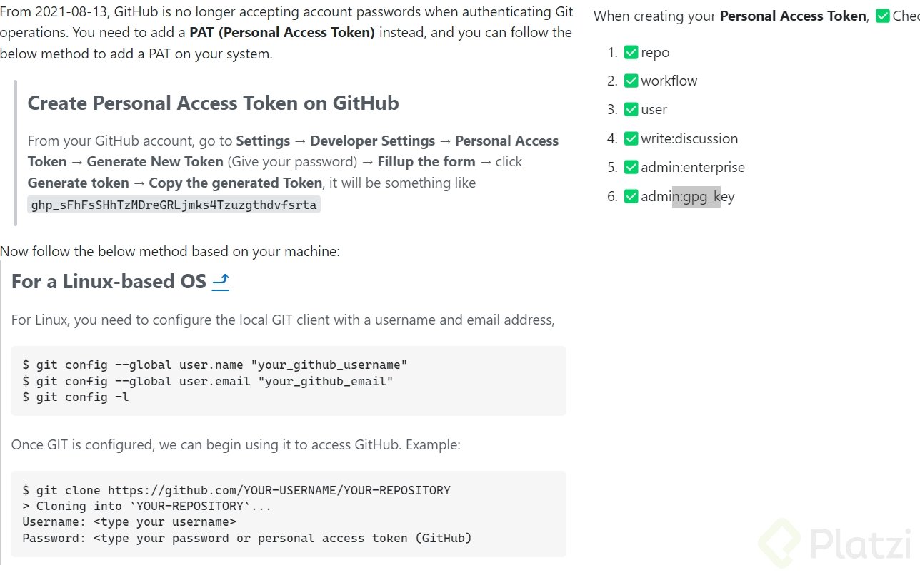 Estoy en 2023 y no se como hacer el push en gitHub. 😔