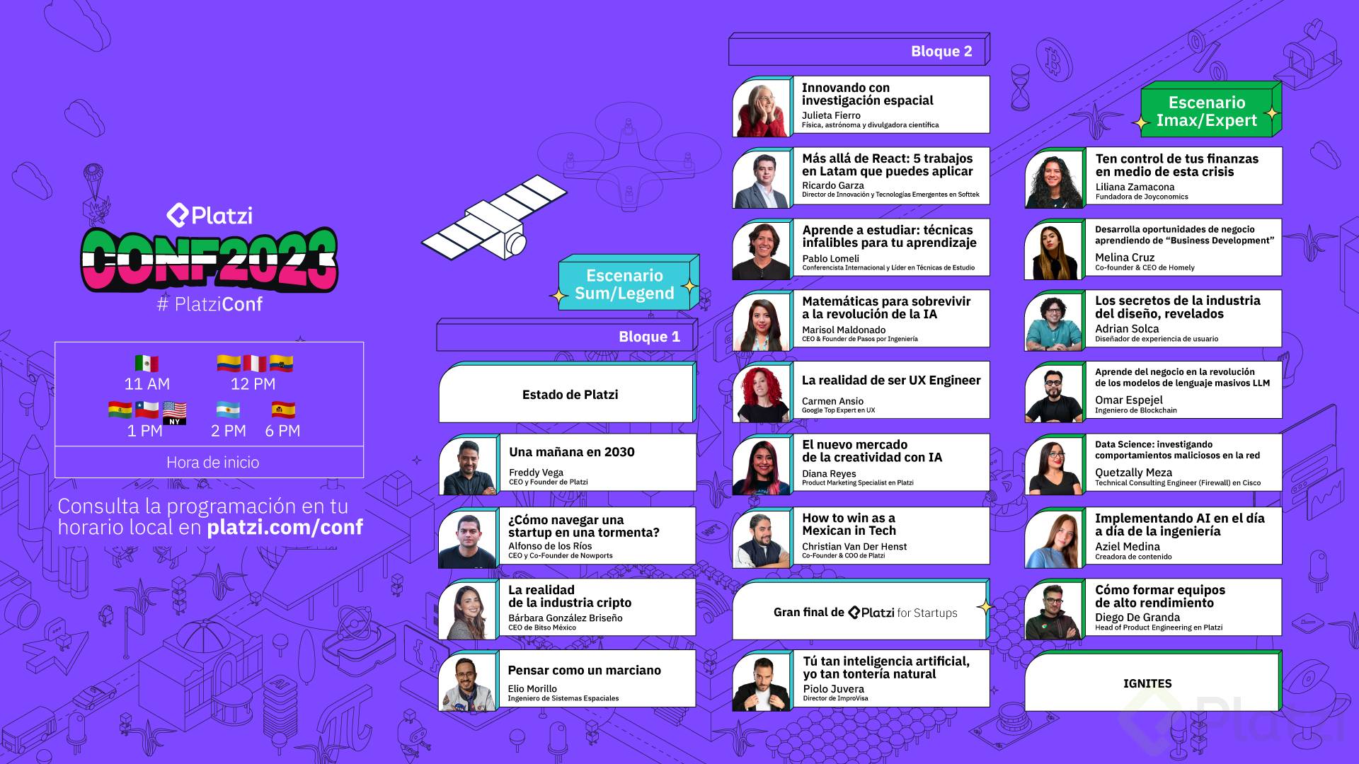 Prepárate para asistir a Platzi Conf Mexico 2023