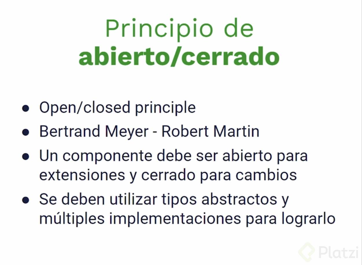 Principio Abierto-Cerrado en C# para Extender Código sin Modificarlo