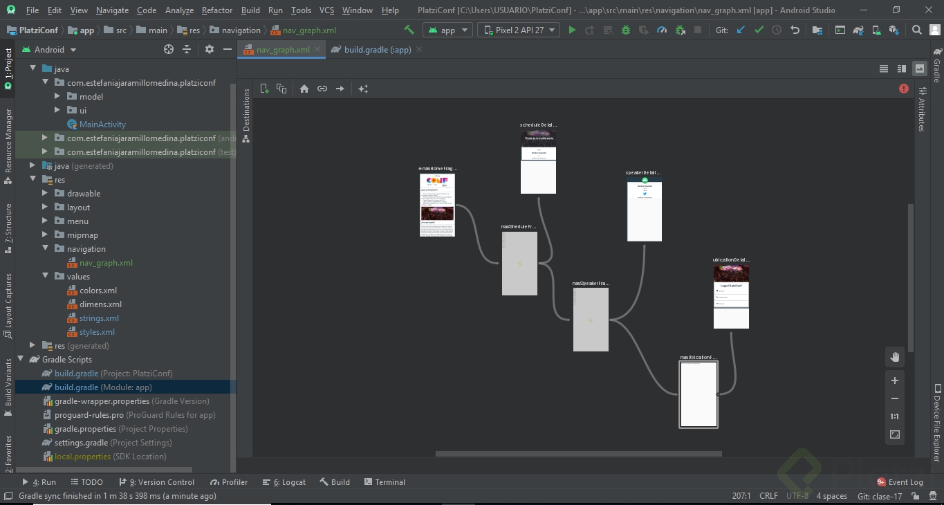 El componente Navigation - Platzi