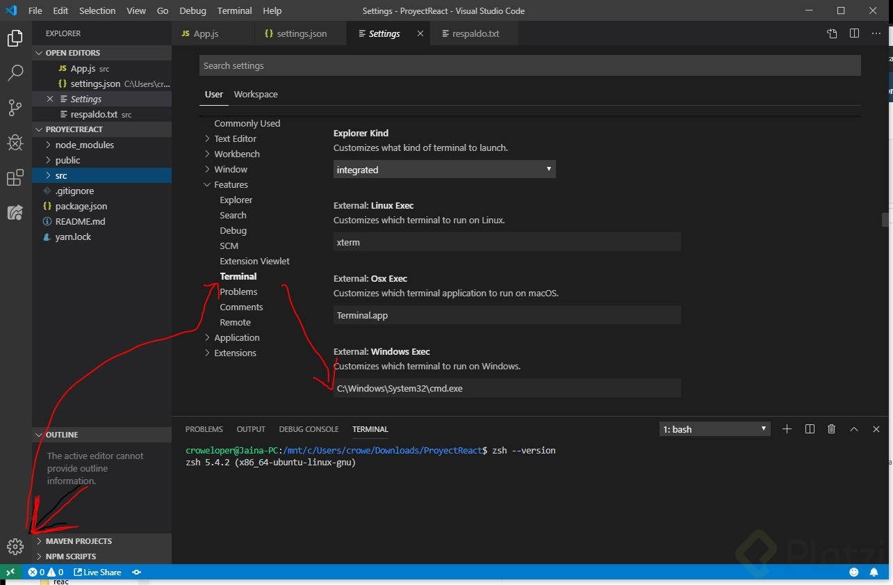Instalación y configuración de VSCode - Platzi