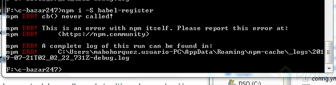 Buenas noches, cuando ejecuto el npm run build me da error, así que ... Buenas noches, cuando ejecuto el npm run build me da error, así que ...