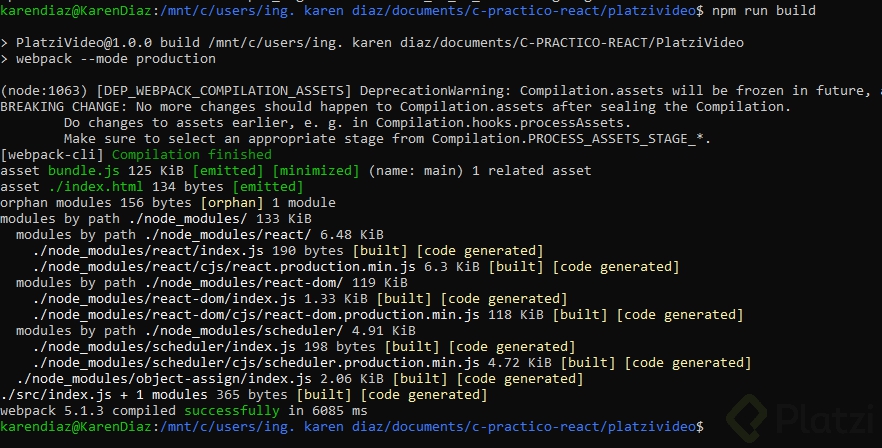 Webpack: Empaquetando nuestros módulos - Platzi