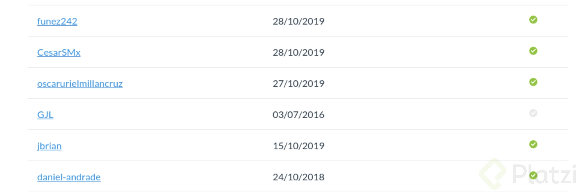 Obtén un mes gratis en Platzi