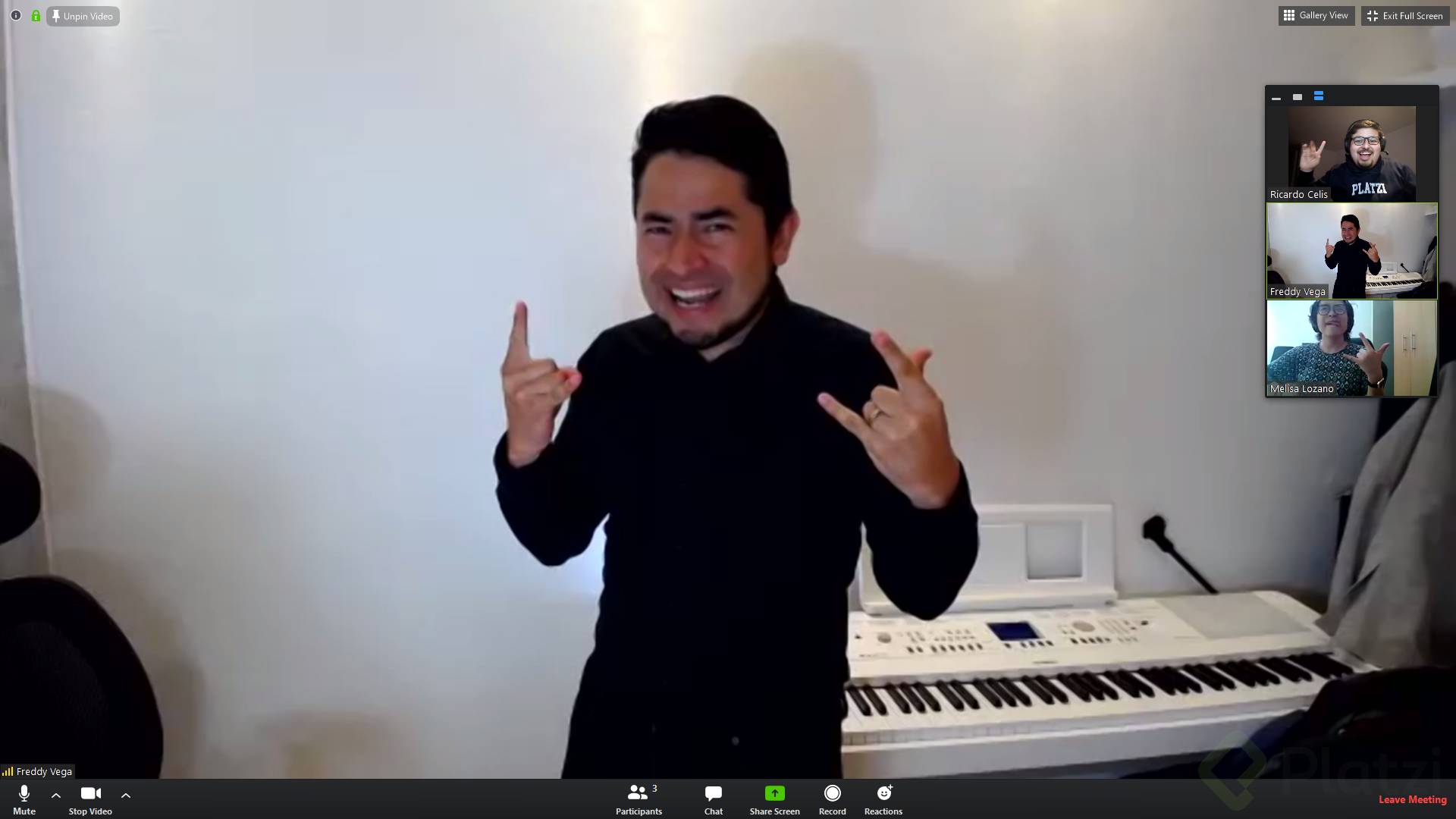 ¿Cómo es trabajar con Freddy Vega? Grabar un curso con el CEO de Platzi