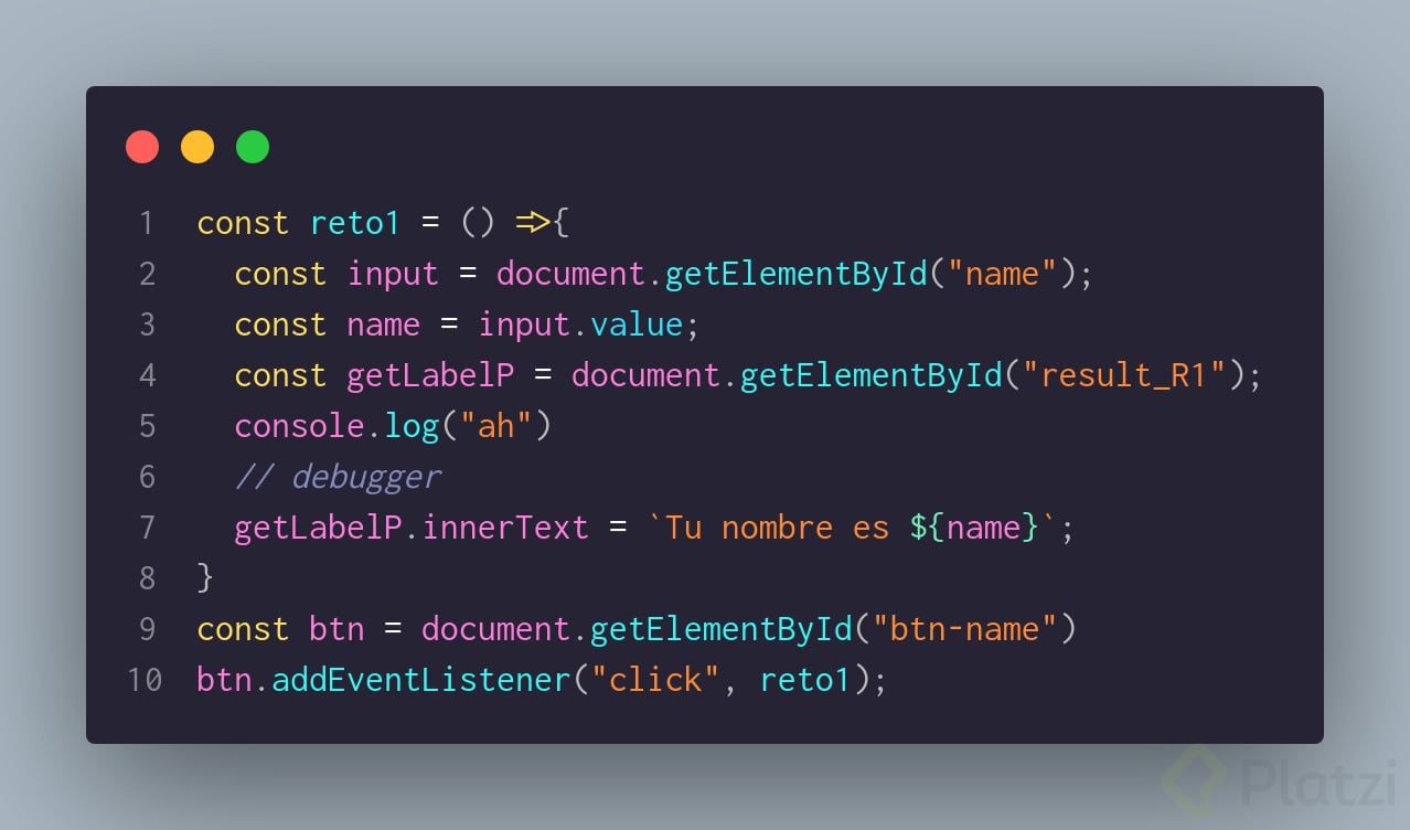 Estoy tratando de hacer un ejercicio básico con html y js pero tengo un ...