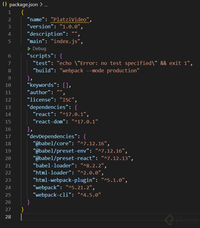 Webpack: Empaquetando nuestros módulos - Platzi