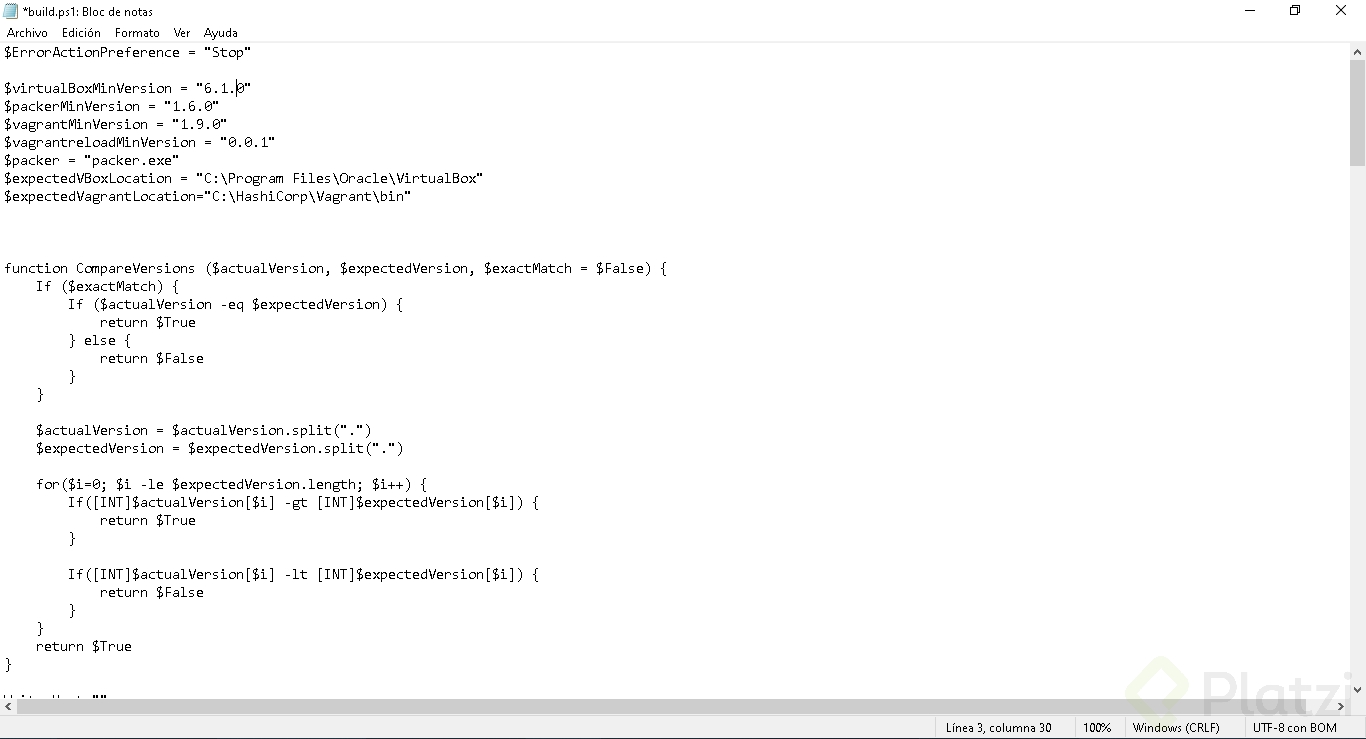 Instalación y Configuración de Packer en Windows - Platzi