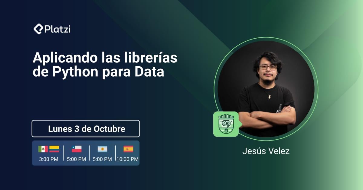 Aplicando Las Librerías De Python Para Data Platzi
