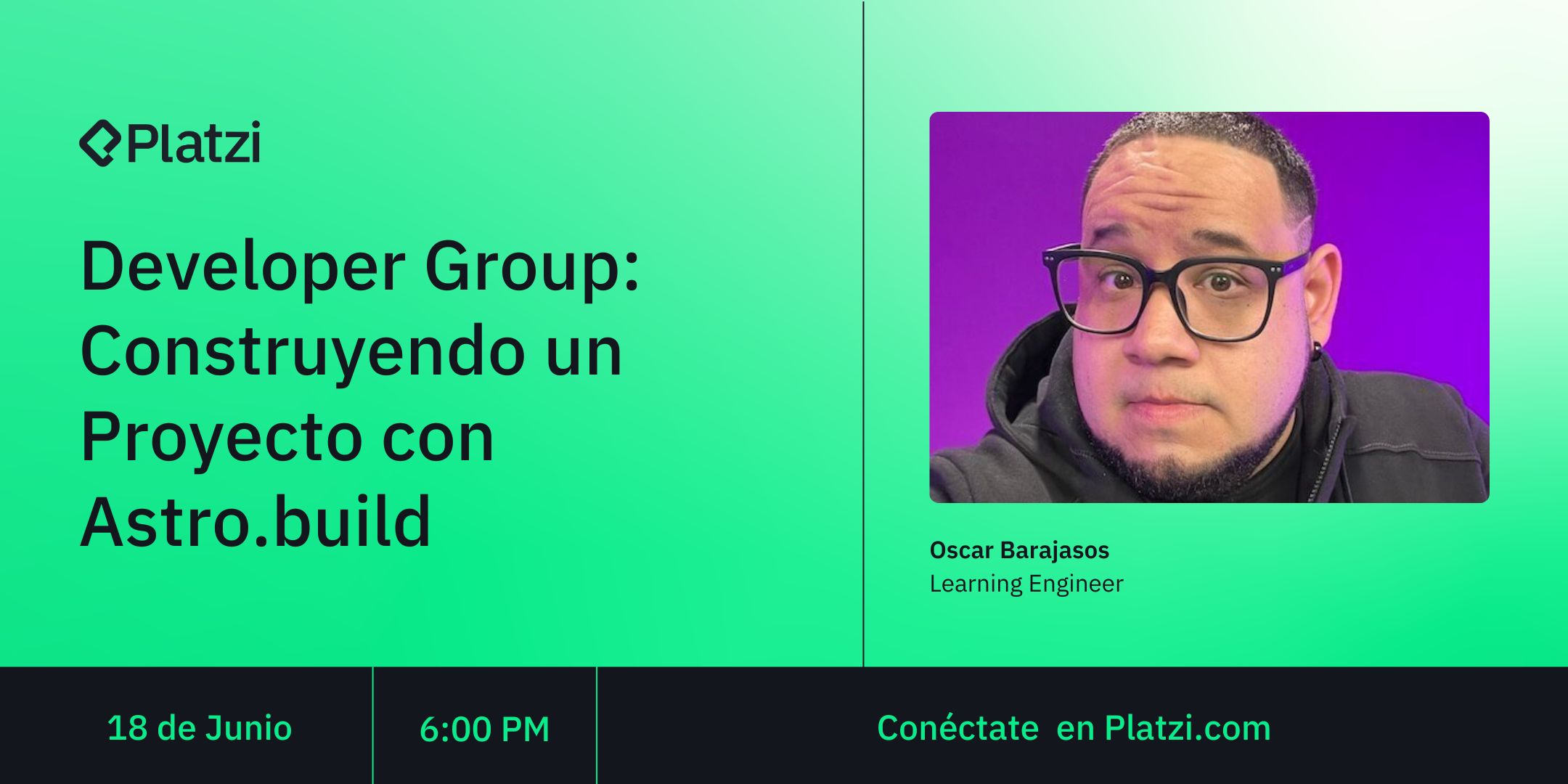 Developer Group: Construyendo un Proyecto con Astro.build - Platzi