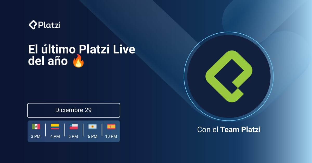 El último Platzi Live del año 🔥