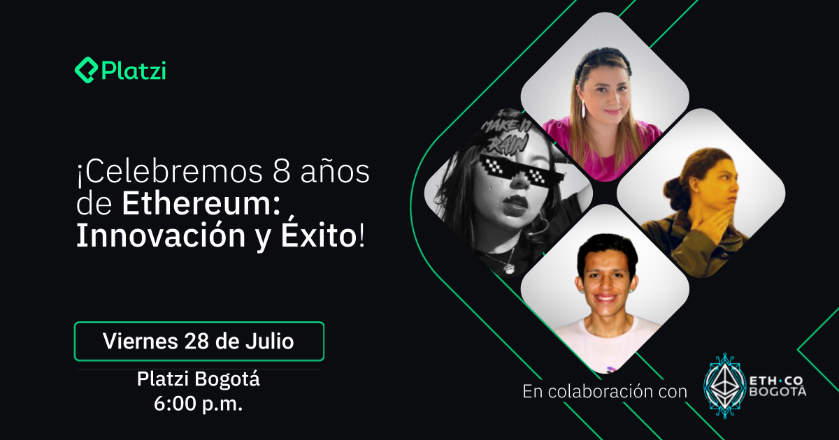 ¡Celebremos 8 años de Ethereum: Innovación y Éxito! - Platzi