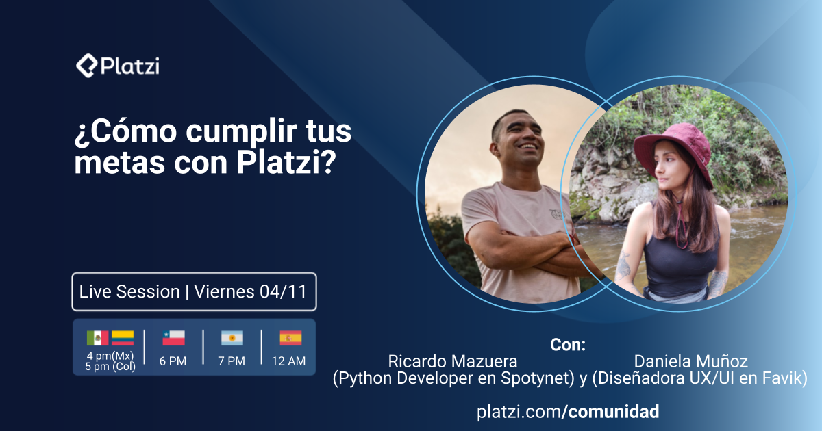 ¿Cómo conseguir tus metas con Platzi? - Platzi