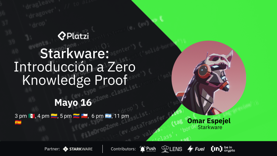 Introducción a Zero Knowledge Proof con Starkware - Platzi
