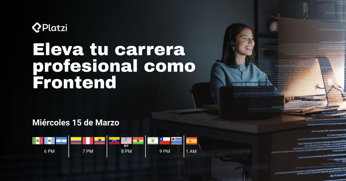 Eleva tu carrera profesional como Frontend