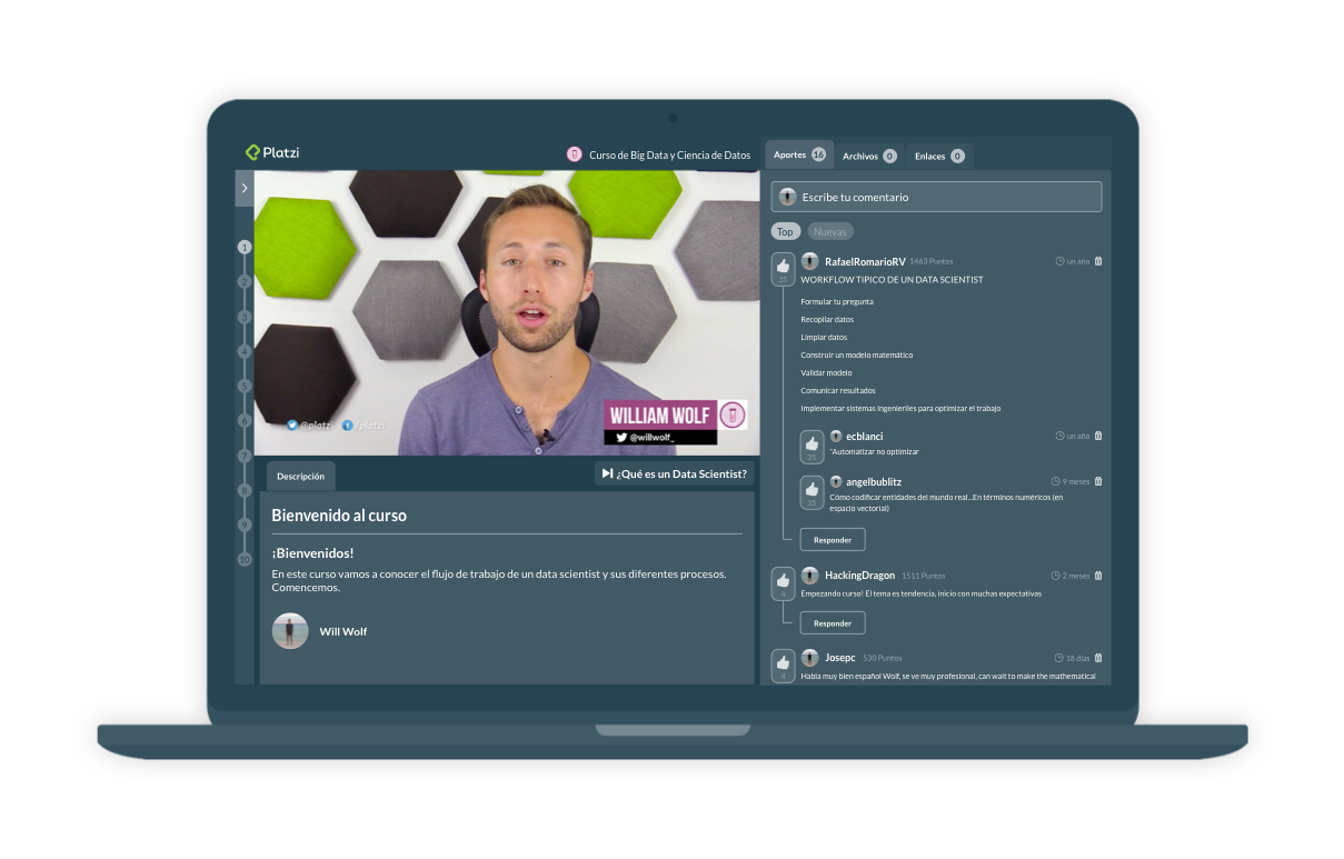 Platzi: Cursos online profesionales de tecnología